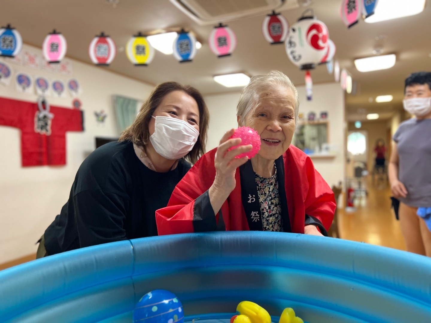 今日のご様子…9/20ゆう希苑祭り＆敬老祝賀会1: ゆう希苑かさいのブログ